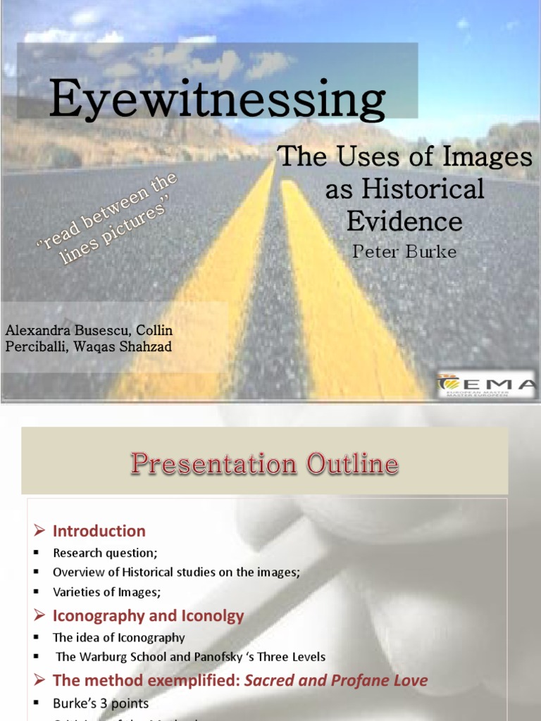Analyzing Images as Historical Evidence | PDF | Paintings | Science