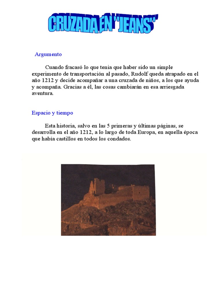 Cruzada de Jeans | PDF | Cruzadas | Edades medias