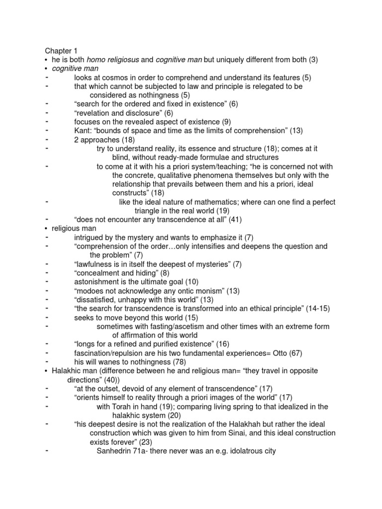 Halakhic Man | Download Free PDF | Halakha | Repentance