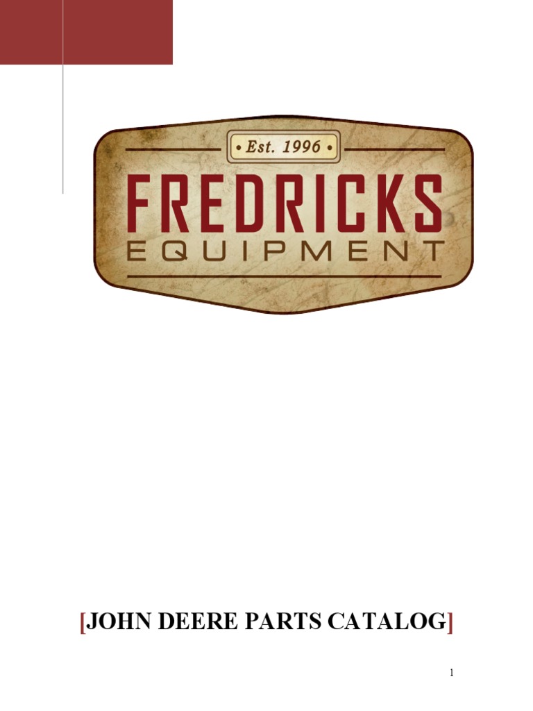 John Deere Catalog | PDF | Piston | Fuel Injection