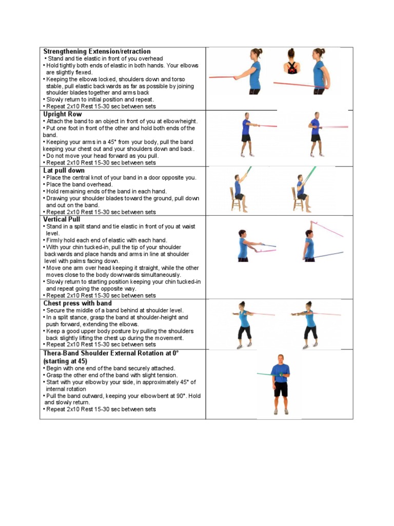 Shoulder Rehab | PDF | Anatomical Terms Of Motion | Elbow