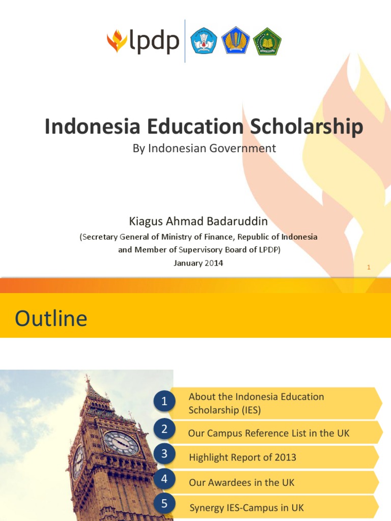 LPDP Presentation Slides | PDF | Institute Of Technology | Thesis