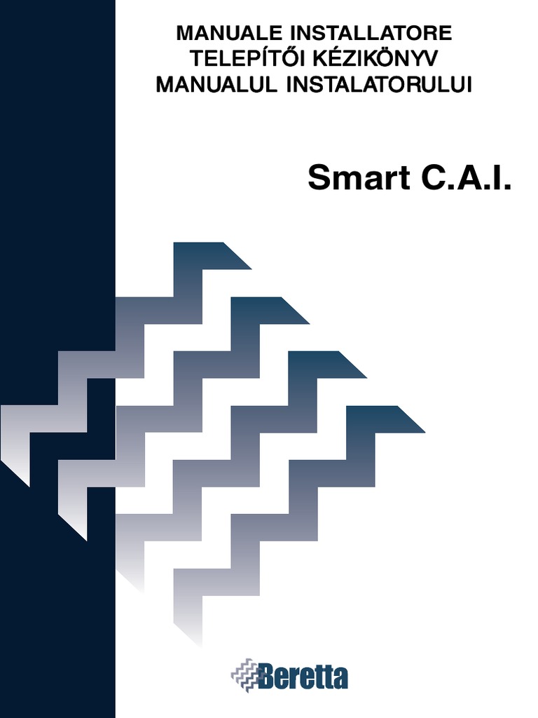 Manual Instalator Smart CAI | PDF | Boiler | Gases