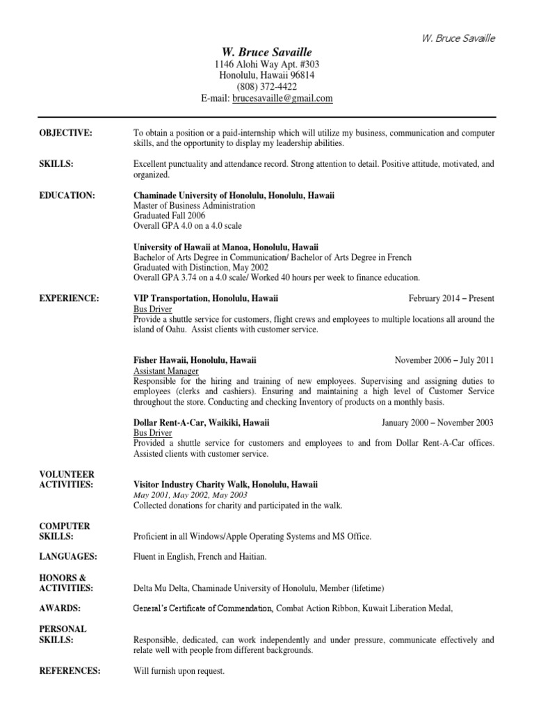 Vip Resume | PDF