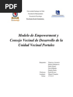 Modelo de Empoderamiento Como Teoría | PDF