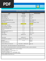 HSD Properties Standard Specifications | PDF | Diesel Fuel | Viscosity