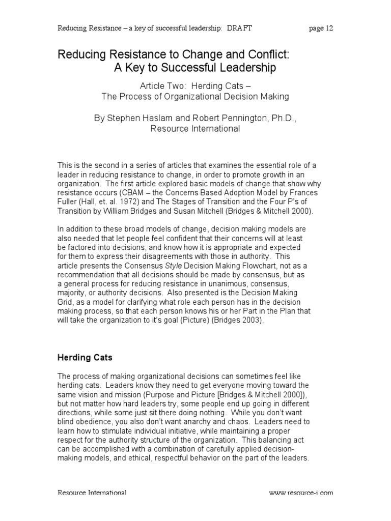 Leadership Series2 | PDF | Consensus Decision Making | Leadership