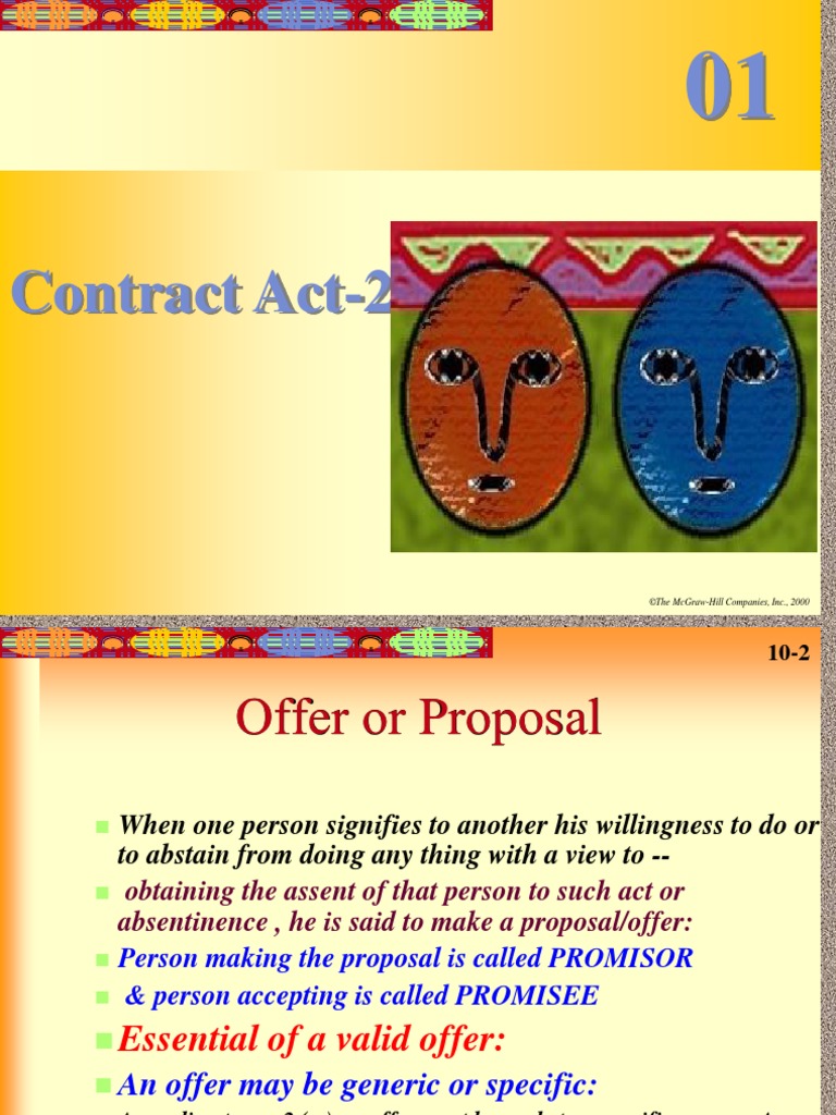 Contract Act 2 | PDF | Offer And Acceptance | Government