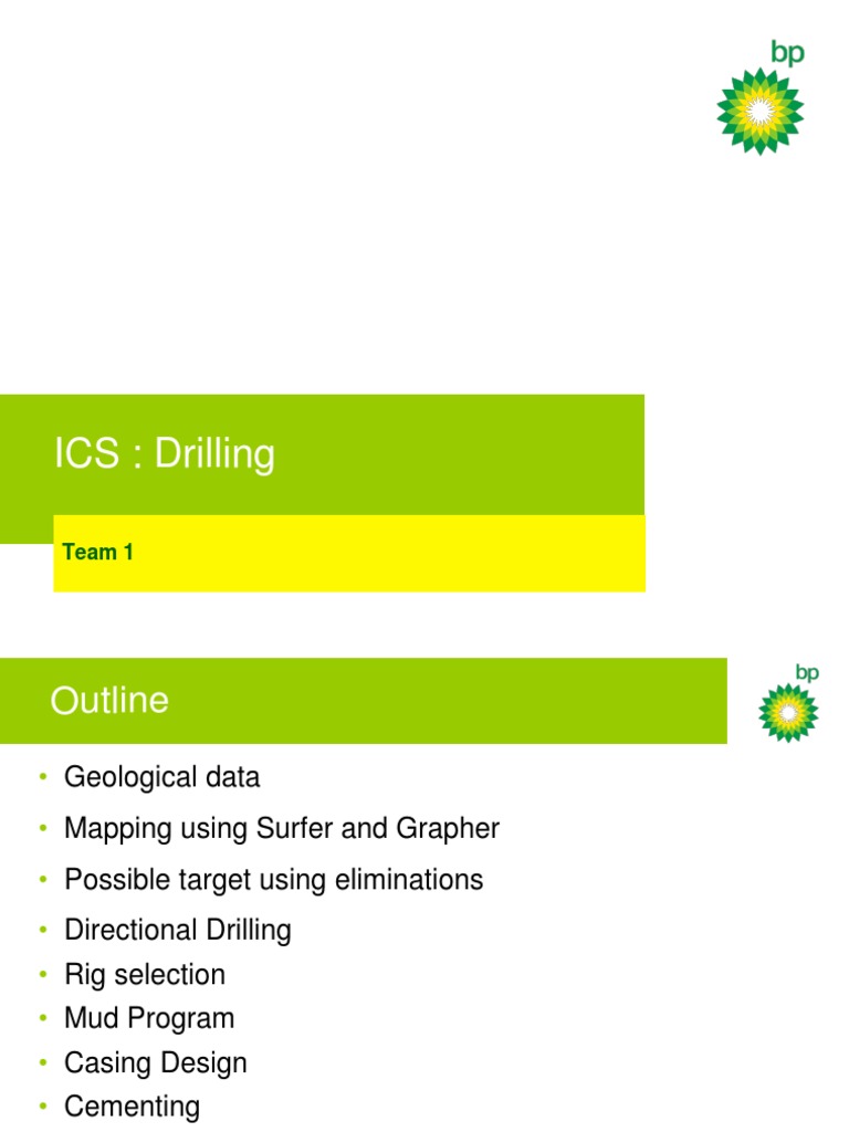 Drilling Programme | Download Free PDF | Casing (Borehole) | Oil Well