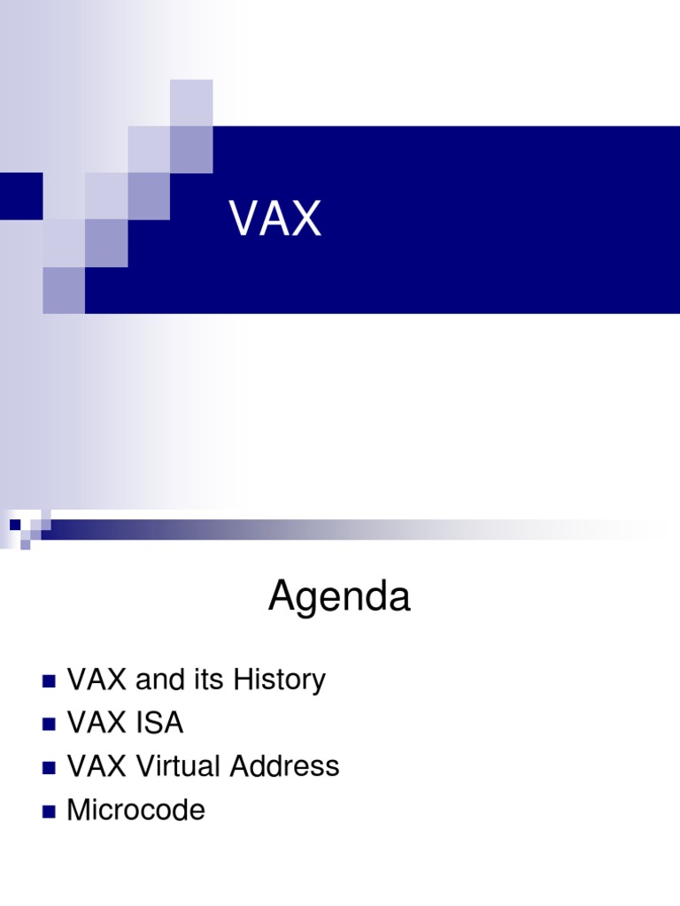 03 VAX Architecture | PDF | Instruction Set | Computer Programming