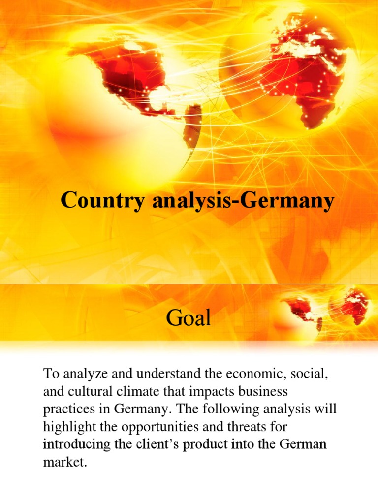 Country Analysis Germany | PDF | Germany | World Politics