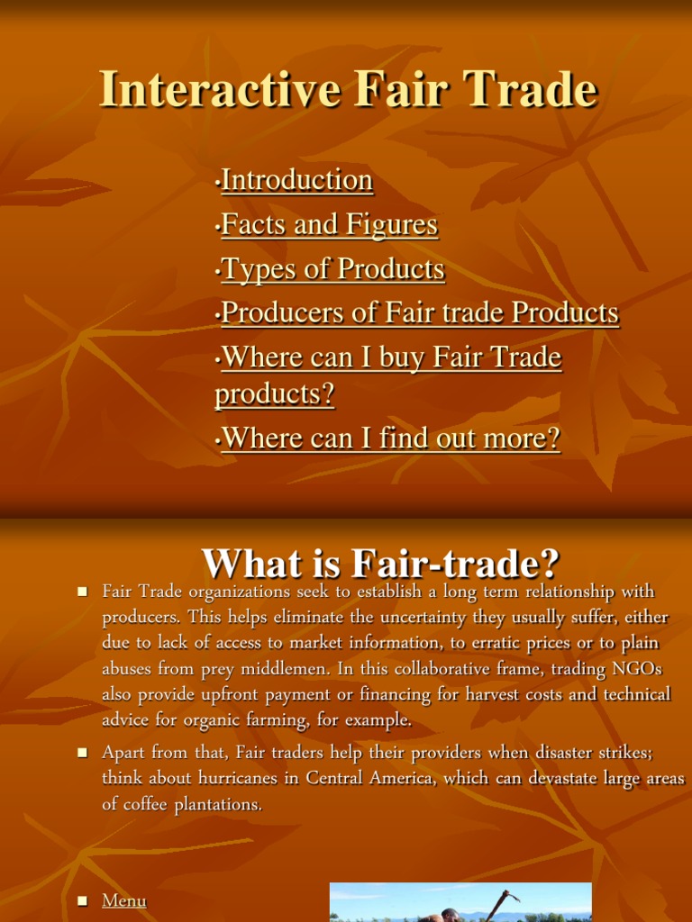 Fair Trade | PDF | Fair Trade | Social Economy