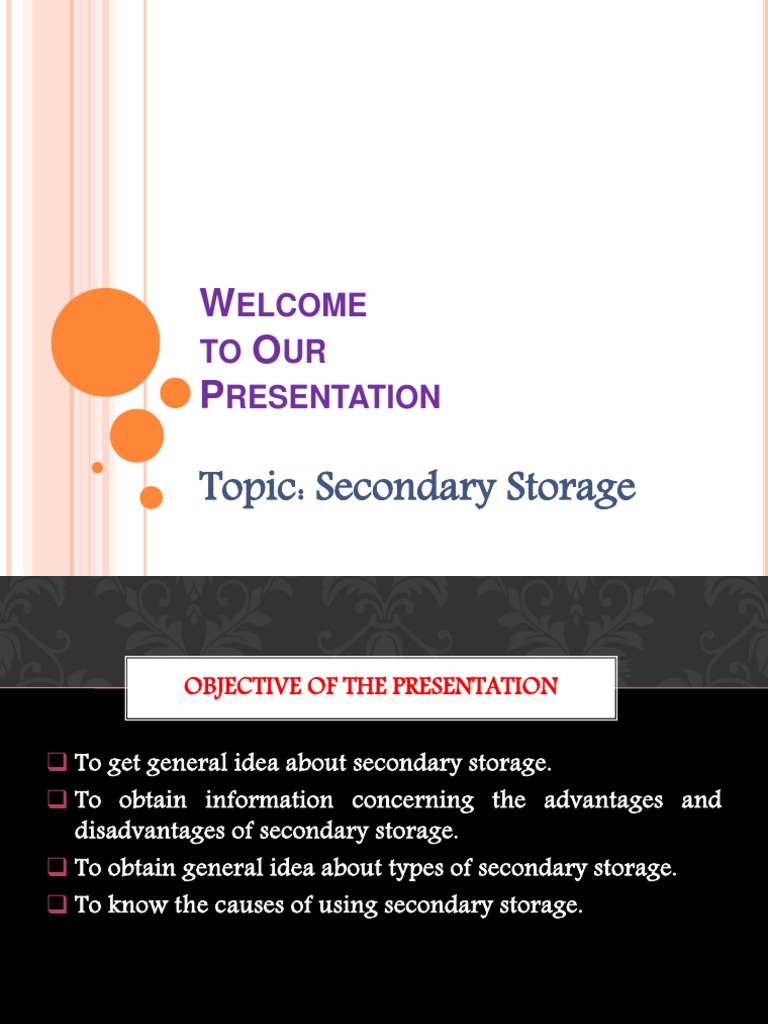 Secondary Storage | PDF | Computer Data Storage | Disk Storage
