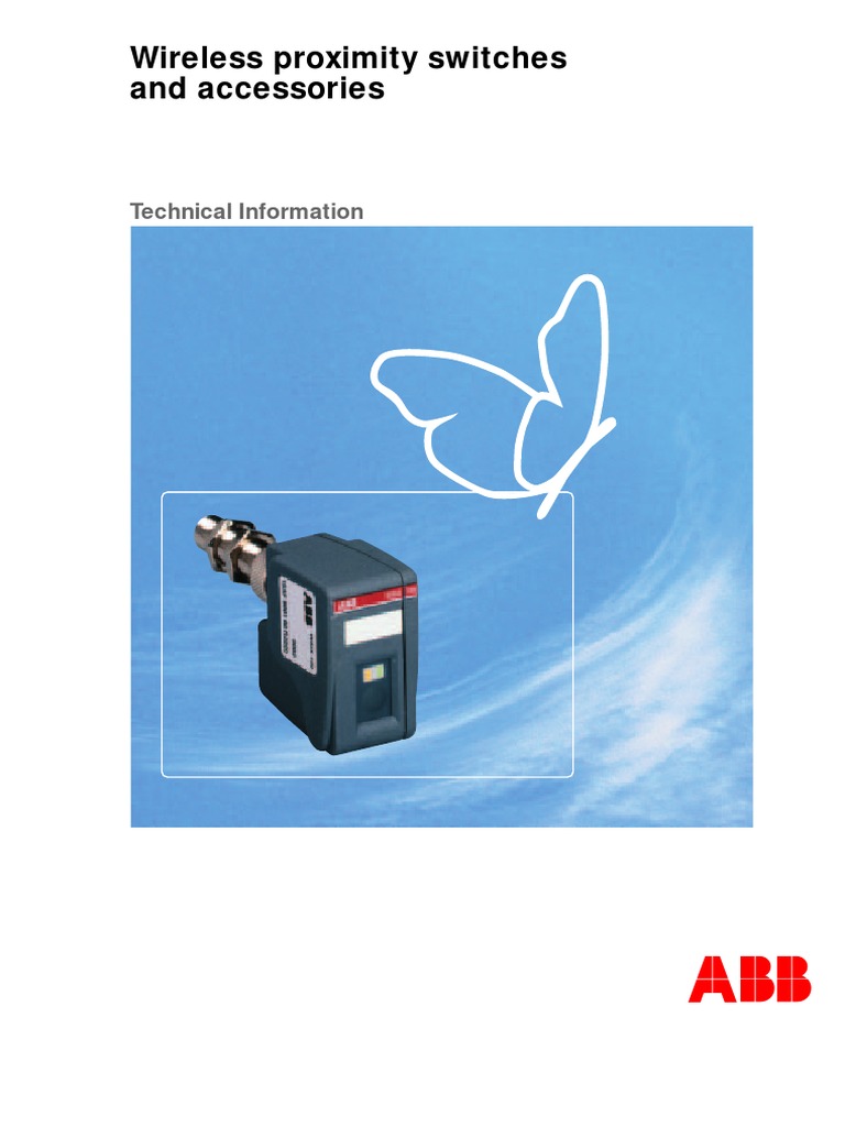 Wireless Proximity Sensors | PDF | Wireless | Switch