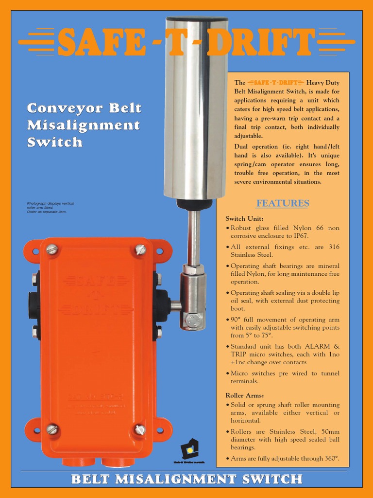 Drift Switch | Switch | Belt (Mechanical)