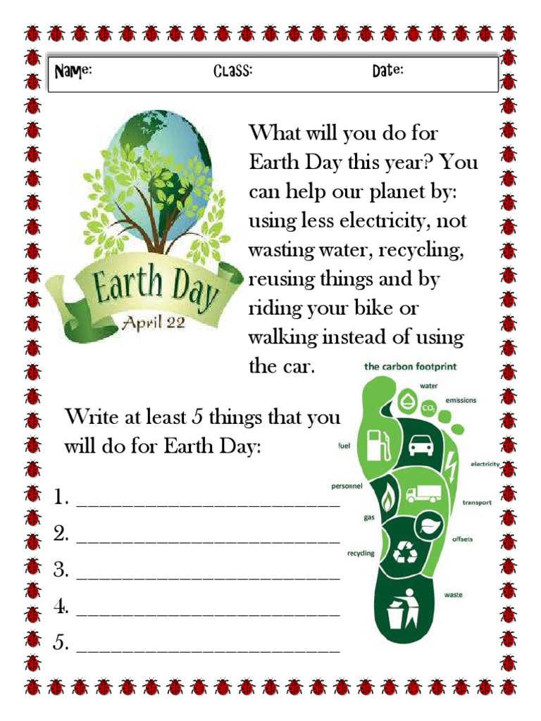 Earth Day | PDF