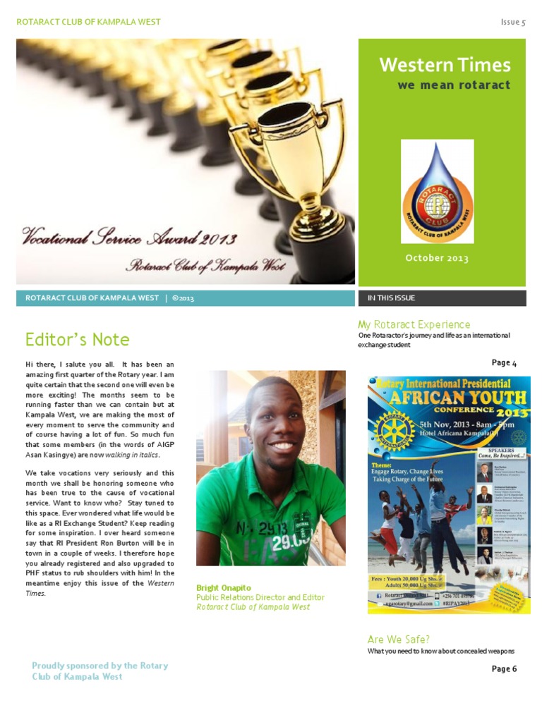 Western Times, Issue 5-October 2013 | PDF | Lifestyle