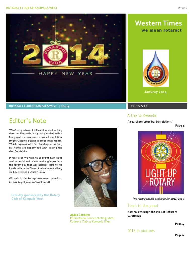Western Times, Issue 6-January 2014 | PDF | Rwanda