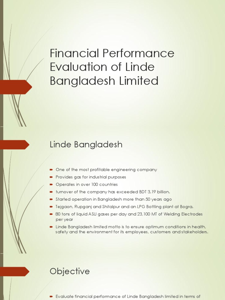 Linde BD Ltd. | PDF | Margin (Finance) | Revenue