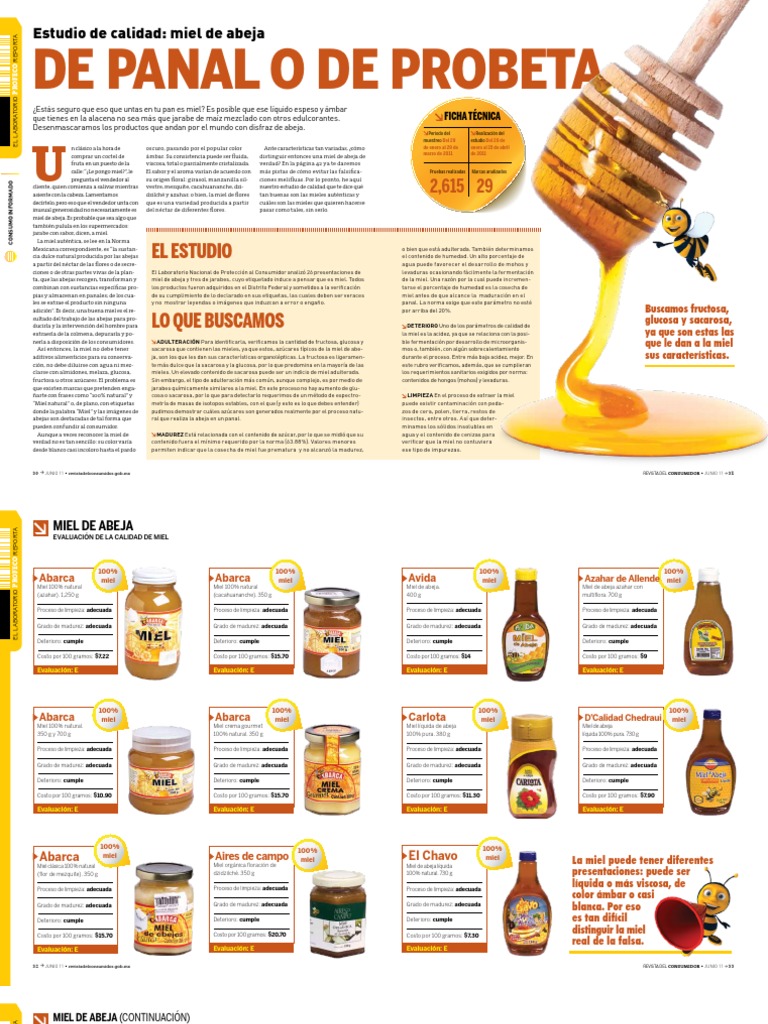 Miel De Abeja Pdf Pdf Miel Apicultura