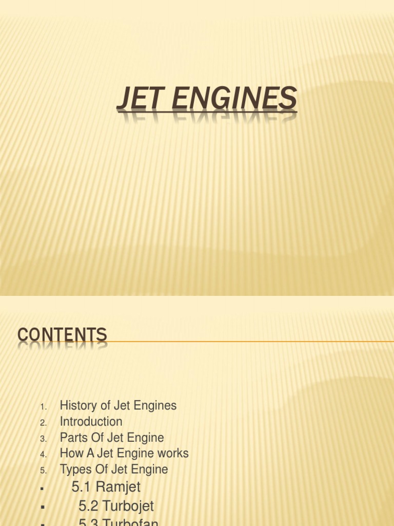 Jet Engines | PDF