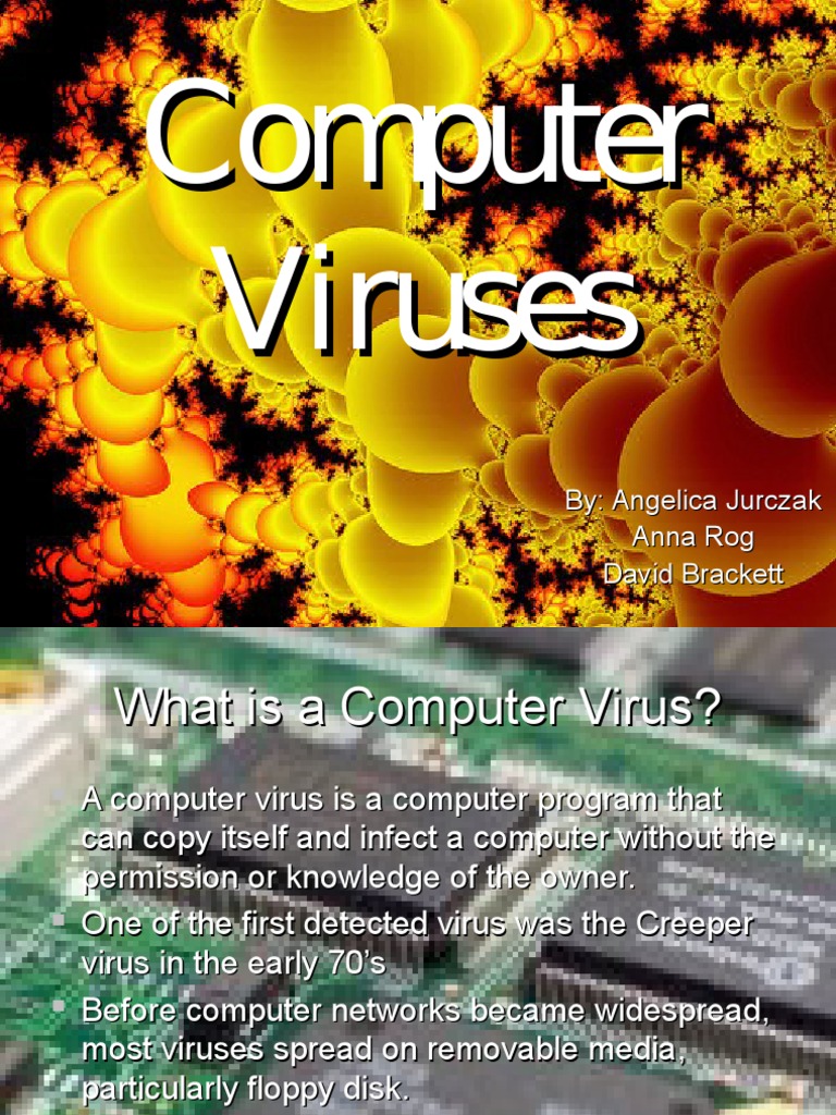An In-Depth Look at the History and Types of Computer Viruses | PDF ...