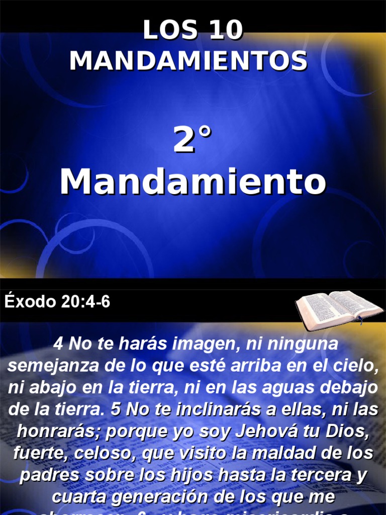 2do - MandamientoIBE Callao | PDF | Diez Mandamientos | Dios