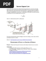 Inverse Square Law Problems | Radiography | Electromagnetic Radiation