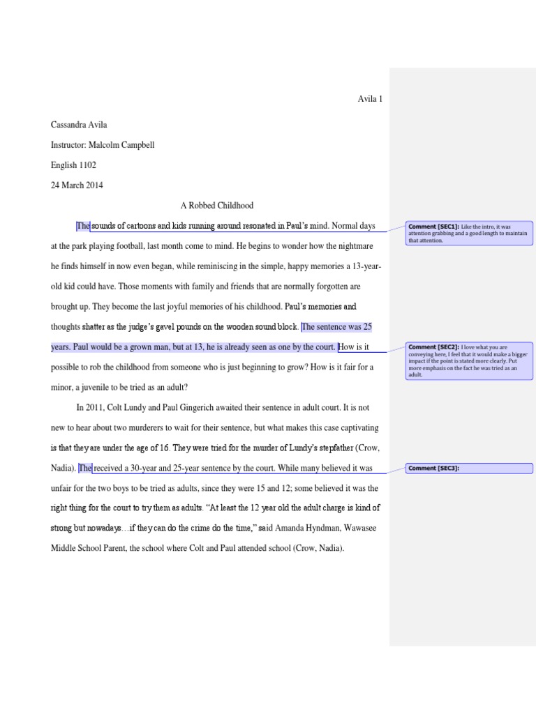 My Peer Reviewed Paper | PDF | Juvenile Delinquency | Prison