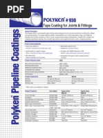 Data Sheet Polyken 980 & 955 | PDF | Polyethylene | Pipe (Fluid Conveyance)