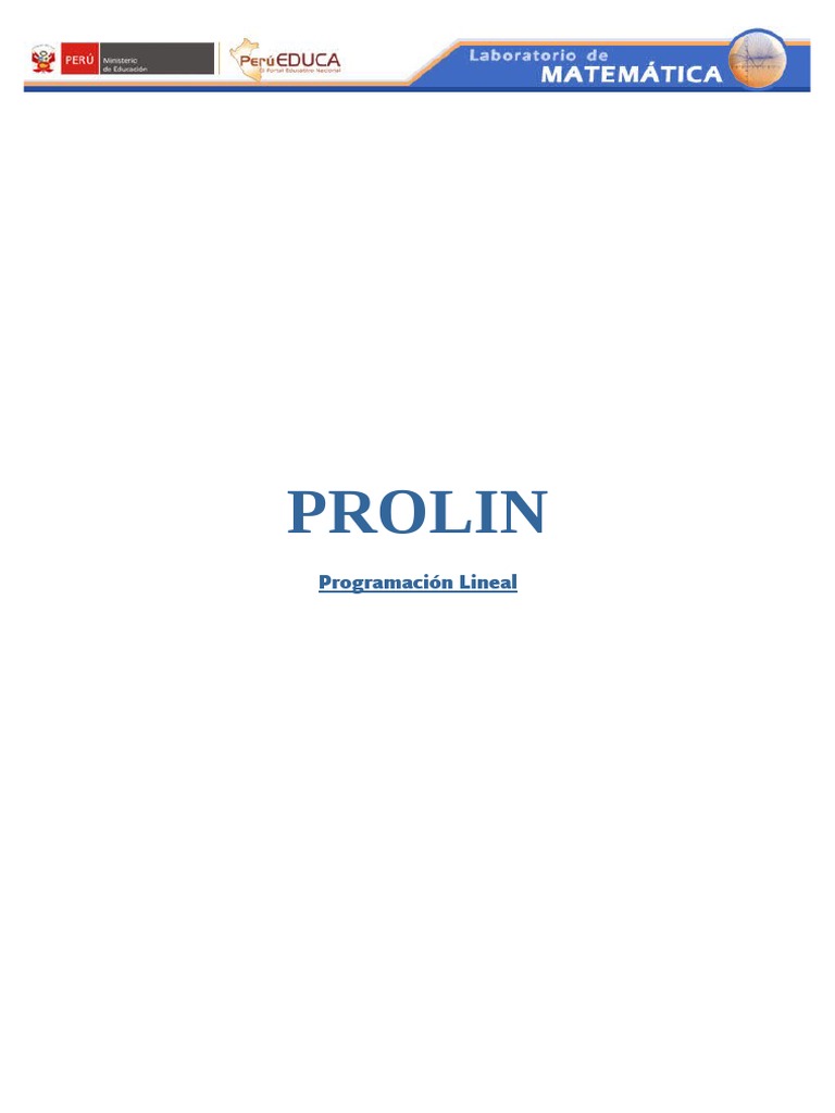 Manual Prolin | PDF | Point and Click | Linealidad