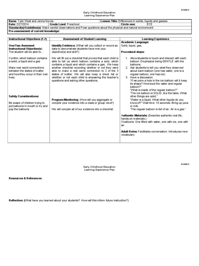 Hook Lesson Plan | PDF | Pedagogy | Teaching