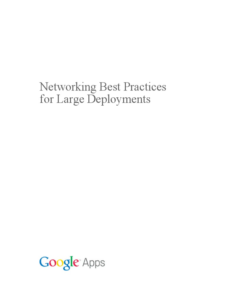 Gapps Networking Guide | PDF | Proxy Server | Computer Network