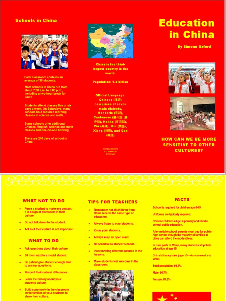 Overview of Schools in China | PDF