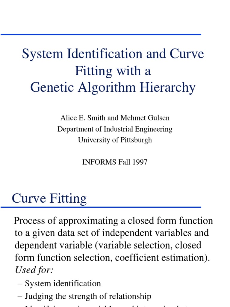 System Identification Curve Fitting | PDF | Errors And Residuals | Time Series