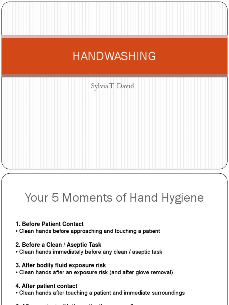 Handwashing | PDF