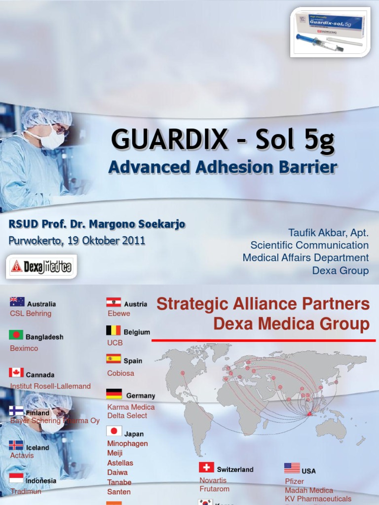 Guardix | Surgery | Clinical Trial