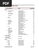 V5 Discipline List | PDF