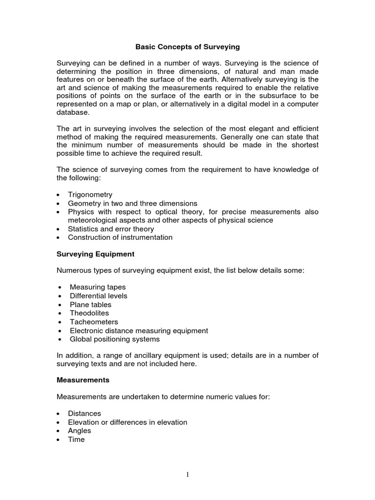 Mine Surveying | PDF | Trigonometric Functions | Surveying