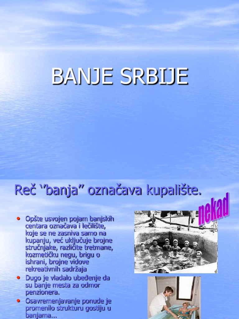 Banje Srbije | PDF