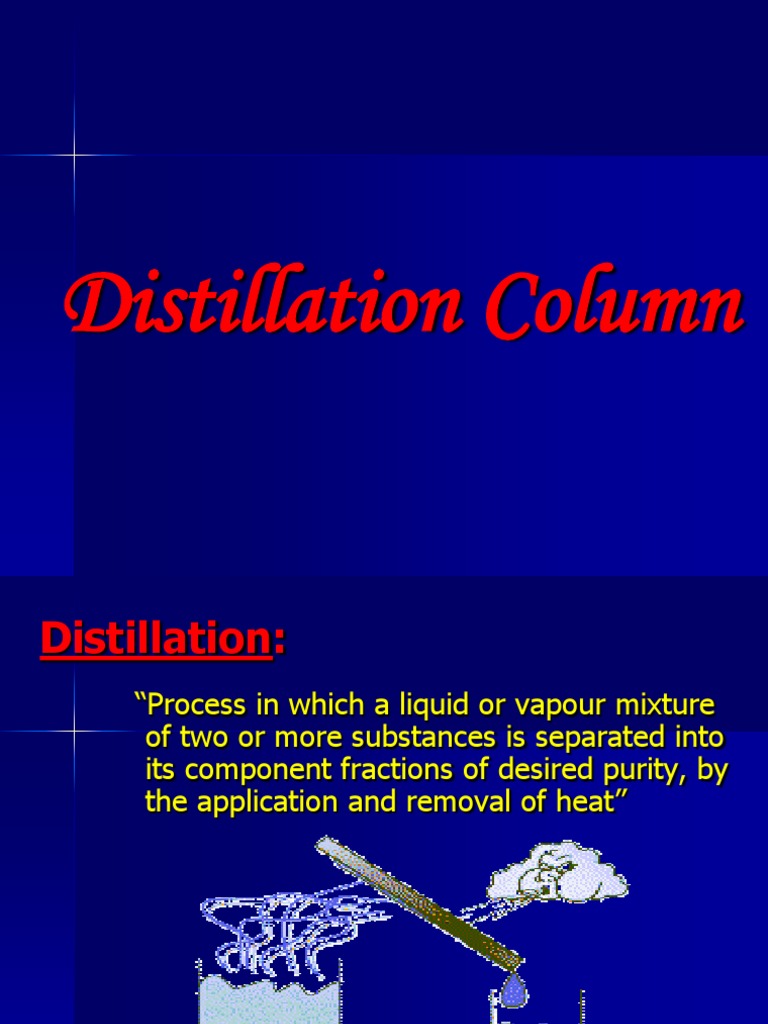 Distillation Column Design Guide | PDF