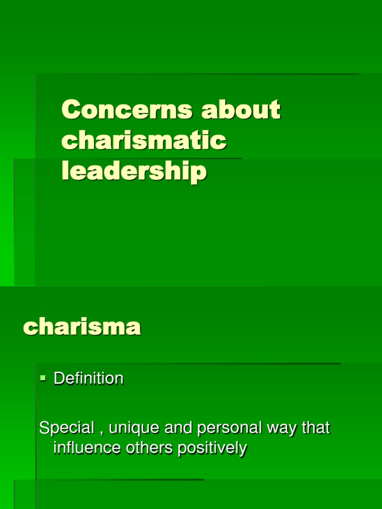 Understanding Charismatic Leadership | PDF