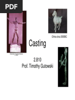 Casting Fundamentals Design | PDF | Casting (Metalworking) | Applied ...