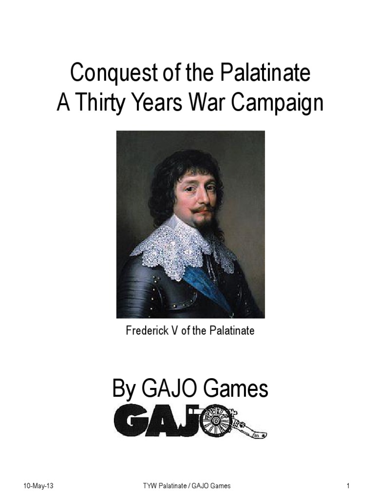 TYW Campaign Palatinate v6 | PDF | Combat | International Security