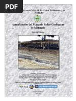 Fallas Geologicas Activas de Managua | PDF | Falla (geología) | Temblores