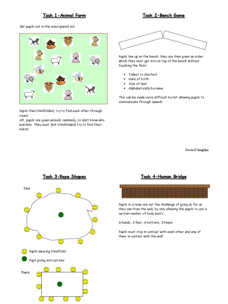 Team Building Activities | PDF | Sports | Leisure