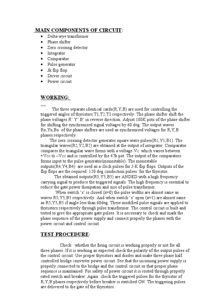 Main Components of A Circuit | PDF | Power Supply | Electrical Circuits