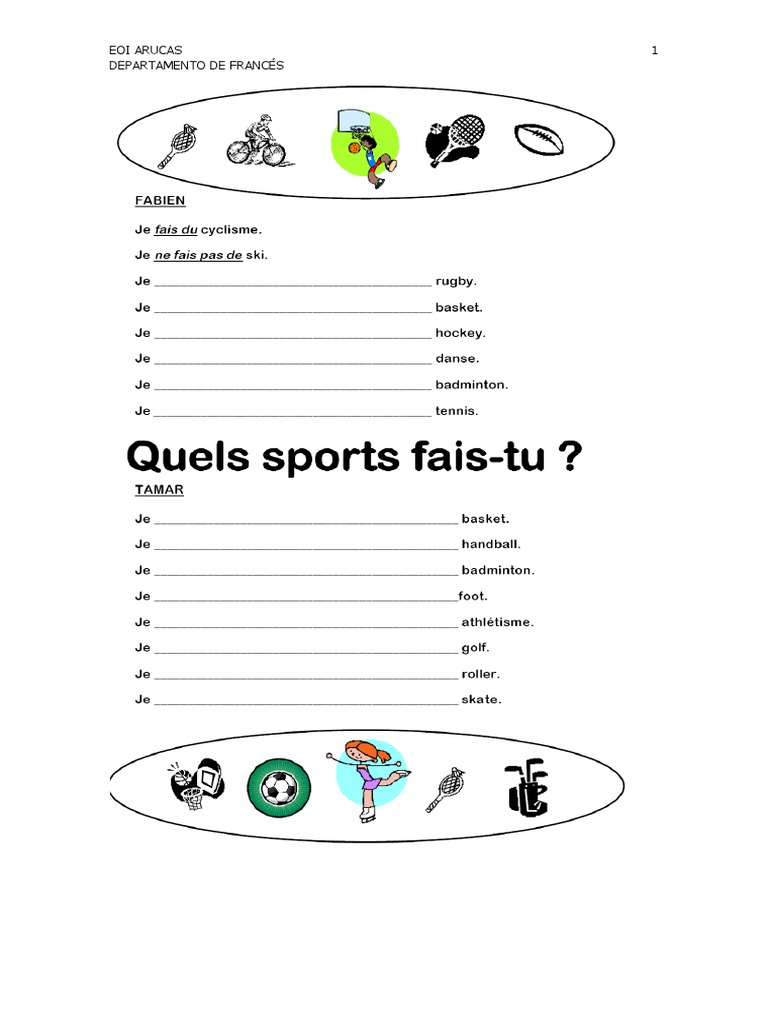 Exercice Faire Du Sport | PDF