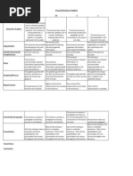 Tri-Fold Brochure Rubric | PDF | Graphics