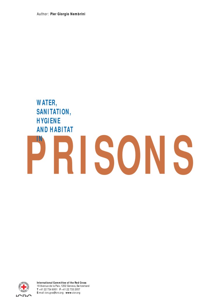 Water, Sanitation, Hygiene and Habitat in Prisons | PDF | Prison ...